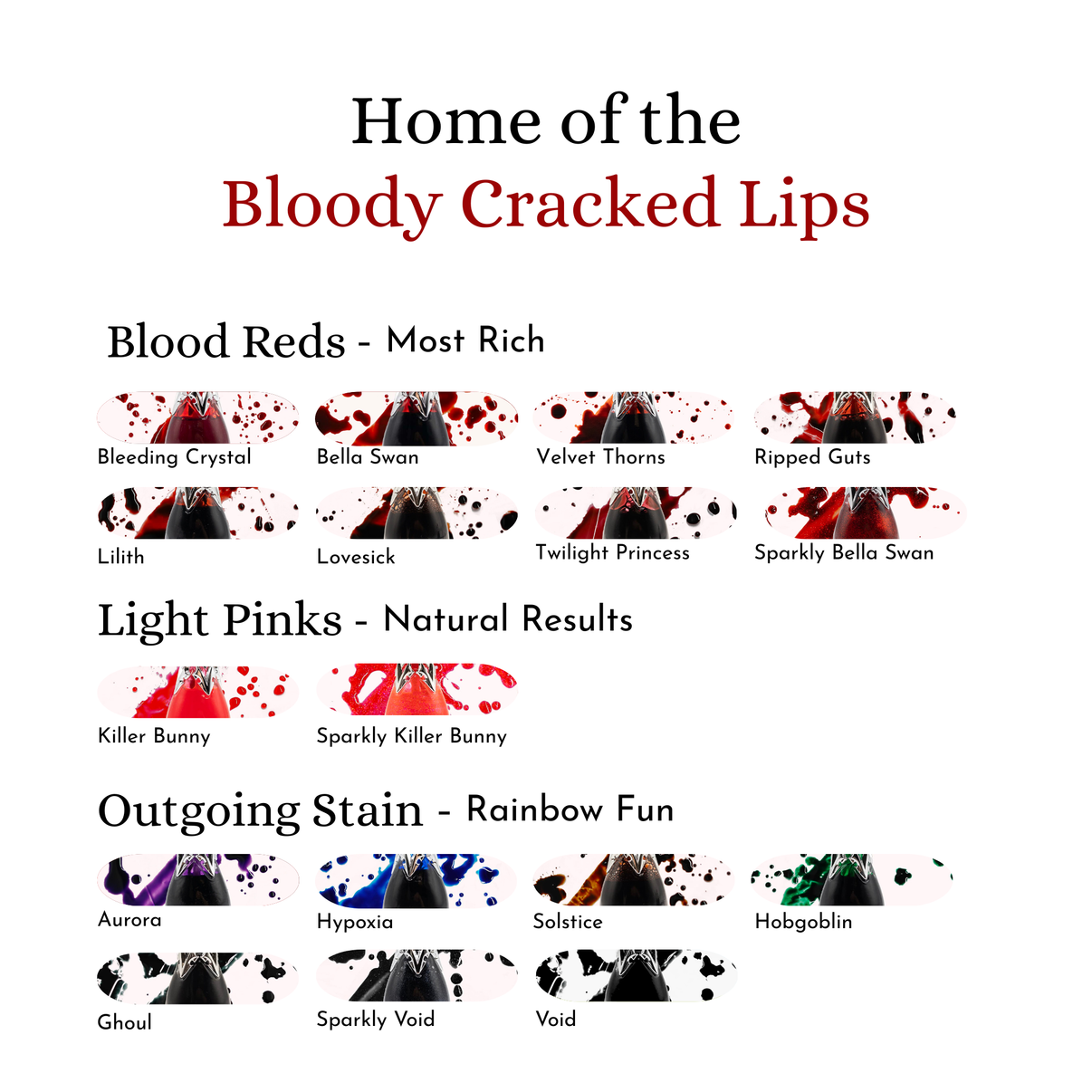 12ML Bloody Lip Tint and Stain OG – SushyGlowCosmetics